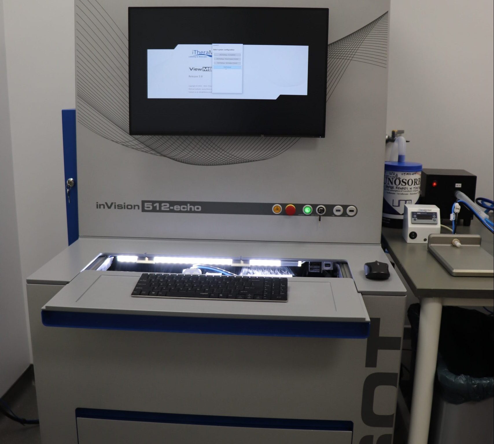 Optoacoustic imaging – Advanced Molecular Imaging Facility